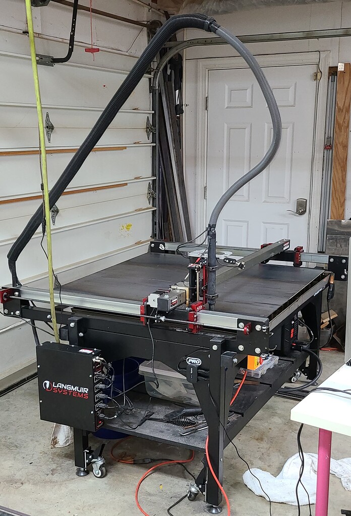 Why install drag chains when you still have overhead swing arm? - Page ...