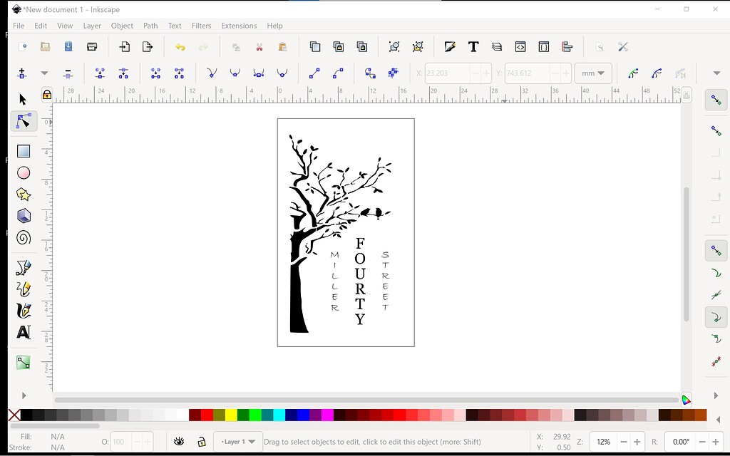 Text in inkscape question - Software - Langmuir Systems Forum