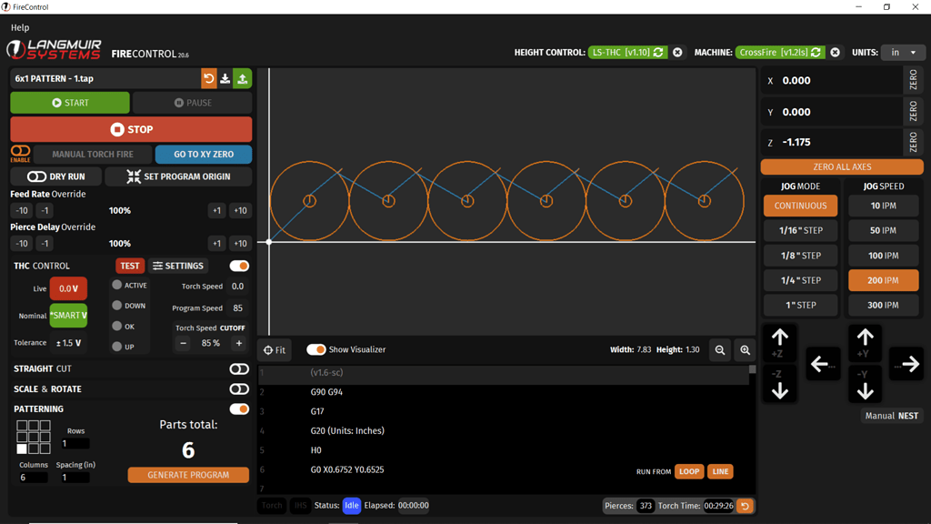 New Firecontrol patterning - CrossFire ® PRO - Langmuir Systems Forum