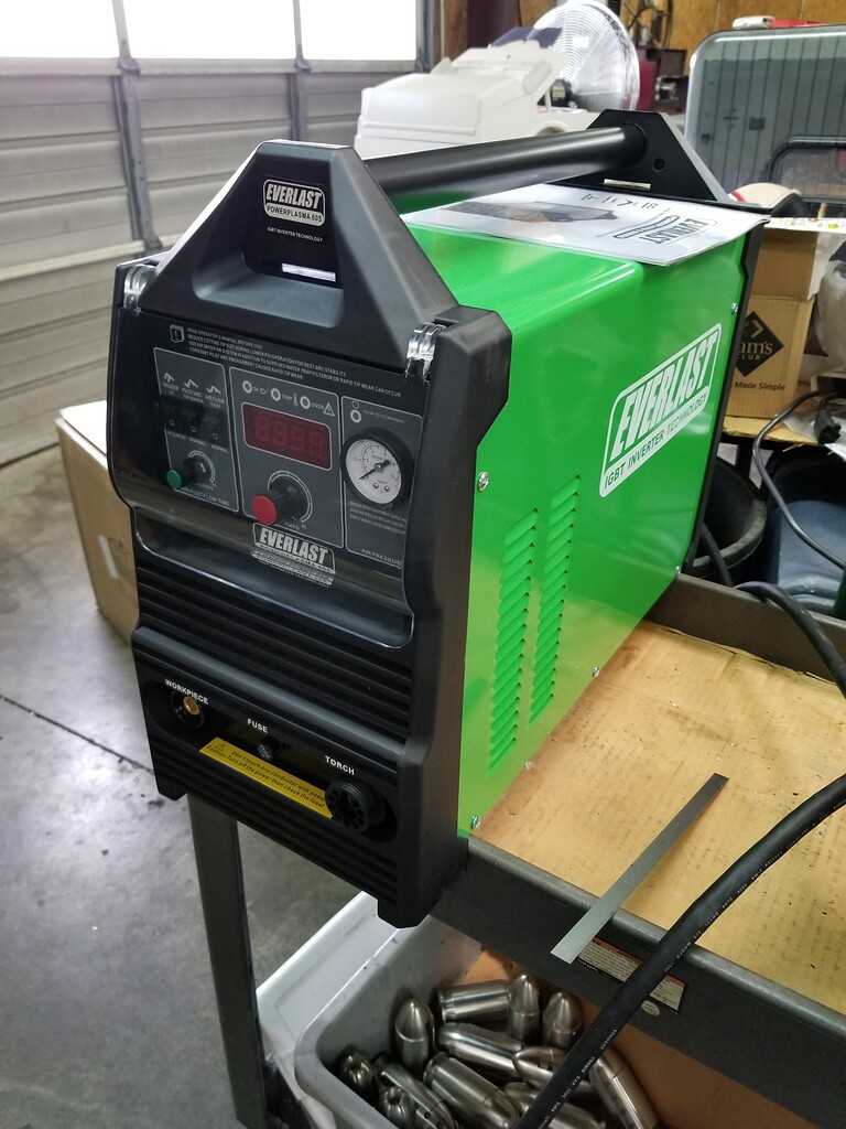 Finely got my Everlast PowerPlasma 60s - Plasma Cutters - Langmuir ...