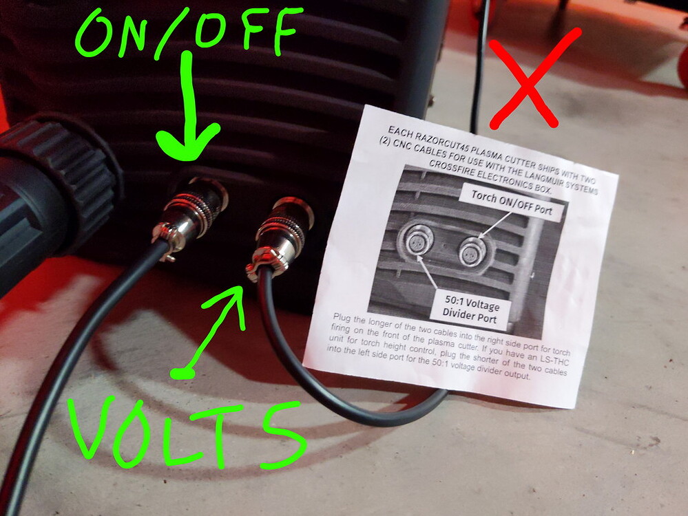 CrossFire Pro torch not firing new setup - SOLVED - Troubleshooting - Langmuir Systems Forum