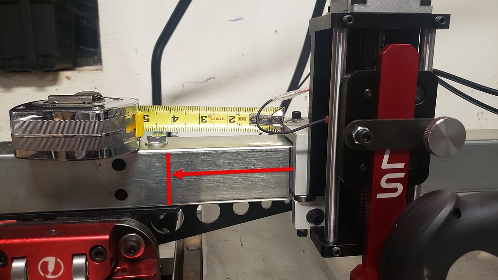 X-axis only travels 44" (Solved - Z axis carriage bolt interference ...