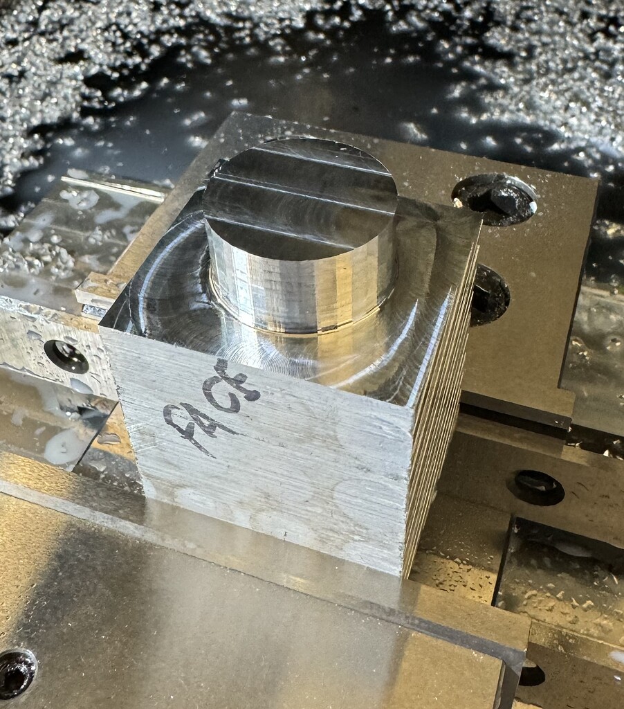 Flat Face Finish on Round Parts - MR-1 - Langmuir Systems Forum