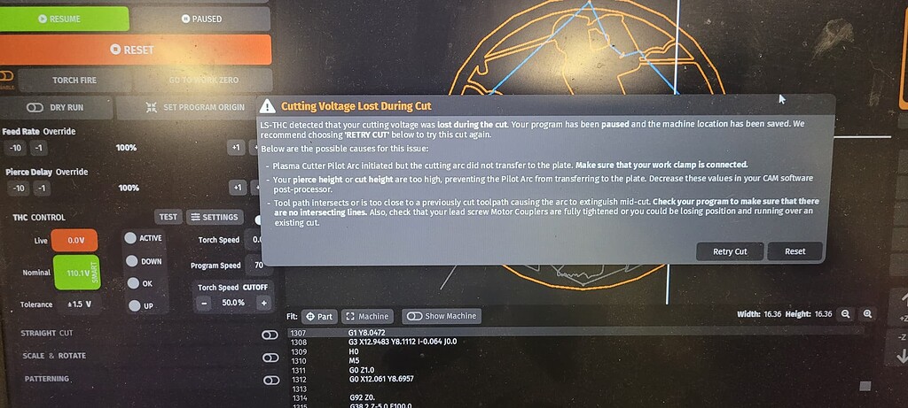 Problems with torch stopping - Langmuir Systems Forum