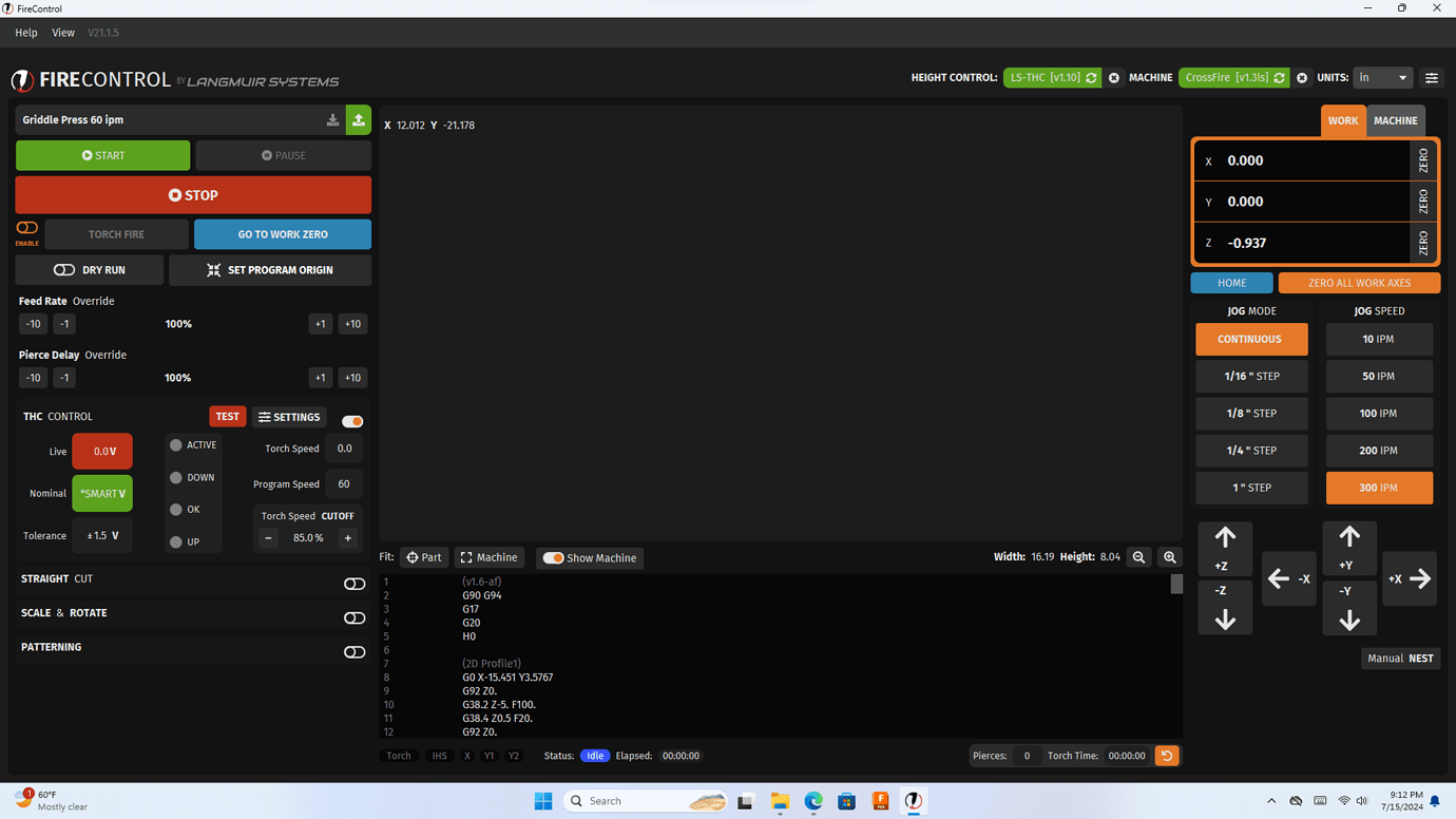 Visualizer Issues - FireControl - Langmuir Systems Forum