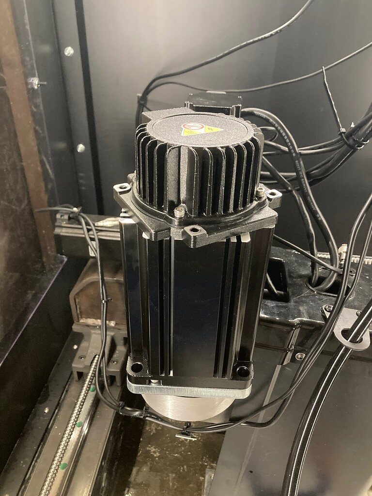 Spindle disassembly cable (trying to test wiring after break-in program ...