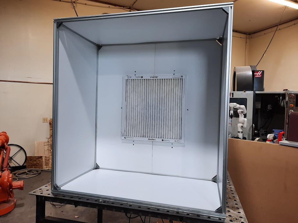 DIY Powder Coating Spray Booth - General Discussion - Langmuir Systems ...