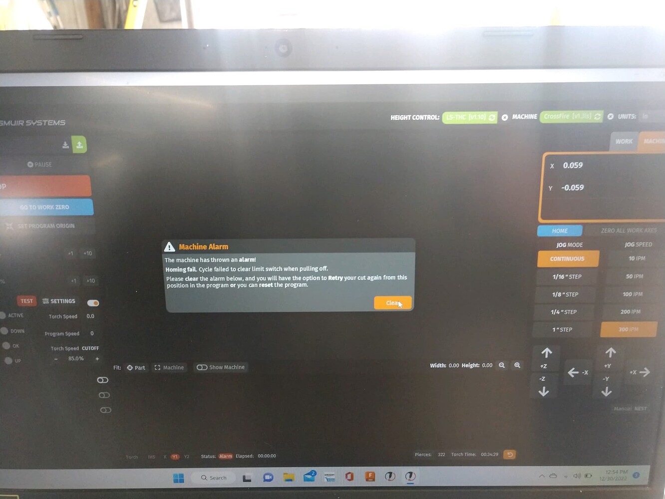 Limit Switch Homing Issues - Troubleshooting - Langmuir Systems Forum