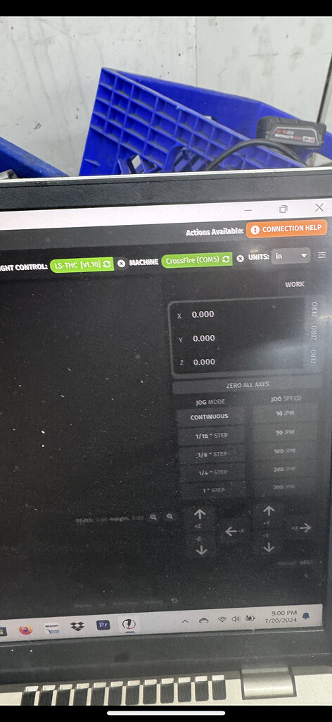 Thc connection but no machine conection in fire control (Solved ...