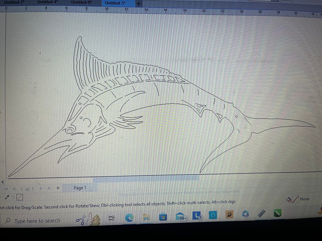 Coreldraw to sheetcam issues - Langmuir Systems Forum