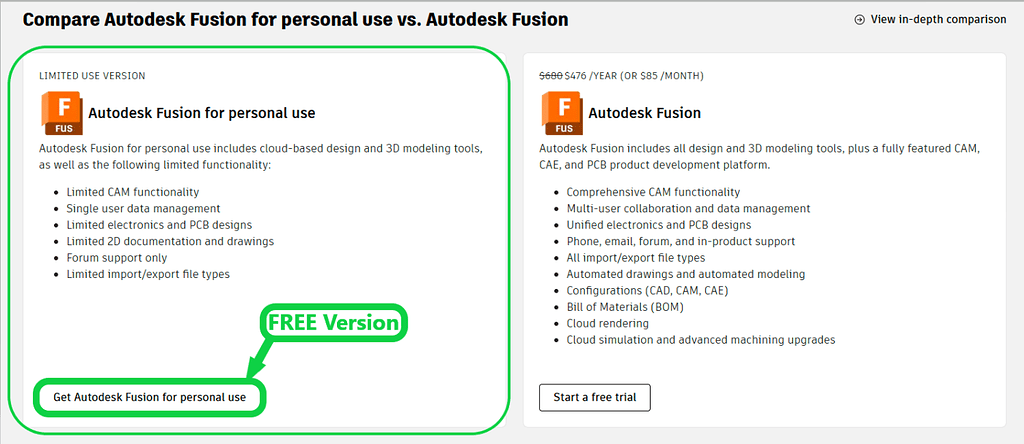 Fusion 360 Hobby/Personal Use License - Fusion 360 - CAD - Langmuir ...
