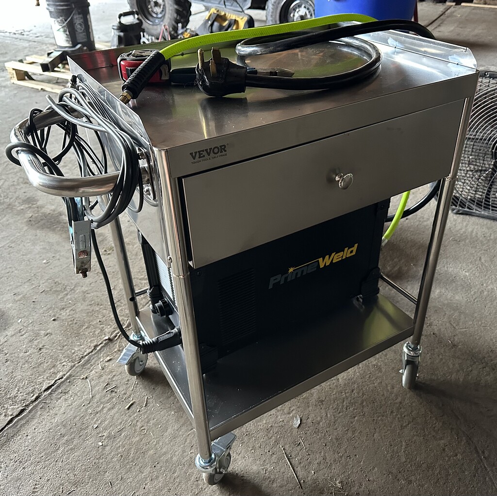 Plasma cutter cart - General Discussion - Langmuir Systems Forum