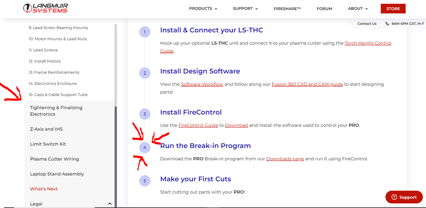 Crossfire Pro break in program - Assembly - Langmuir Systems Forum