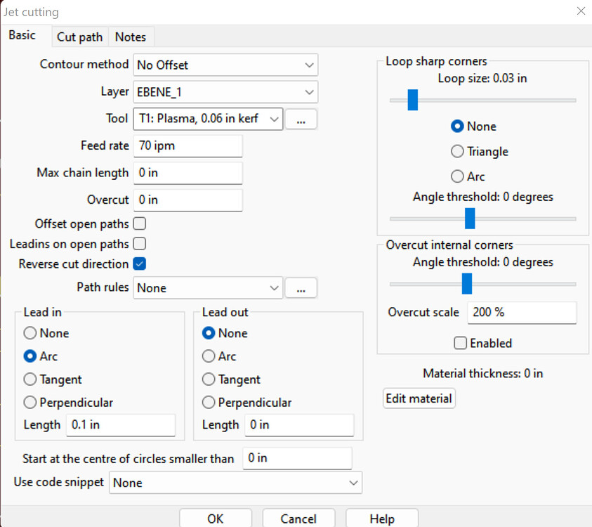 Sheetcam direction using RazorWeld 45 - Software - Langmuir Systems Forum