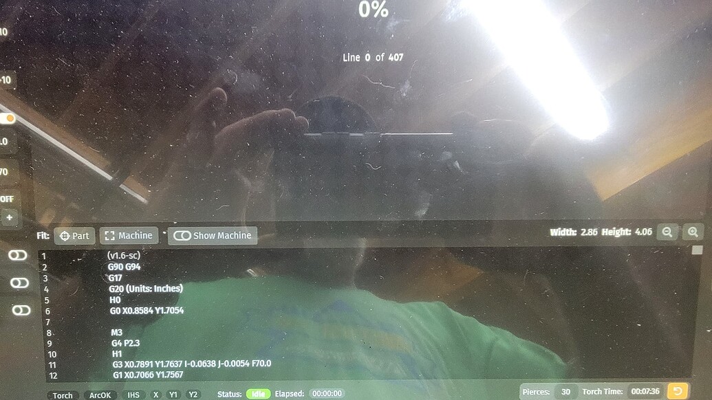 FireControl showing G-Code but no visual of part - FireControl - Langmuir Systems Forum