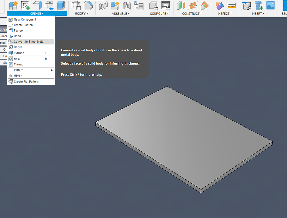 Flange tool - Sheet Metal - Fusion 360 - CAD - Langmuir Systems Forum