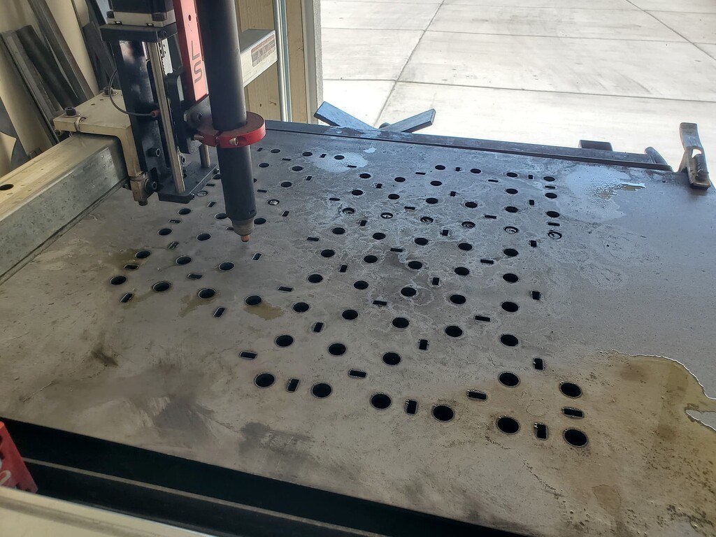 Welding Table Top - Plasma and Laser for your viewing pleasure ...
