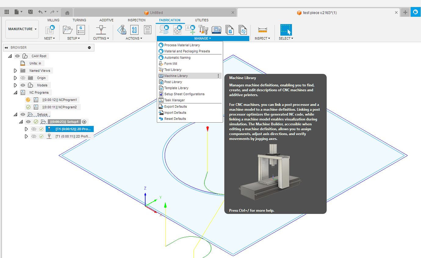 Fusion 360 Adding A Machine Software Langmuir Systems Forum