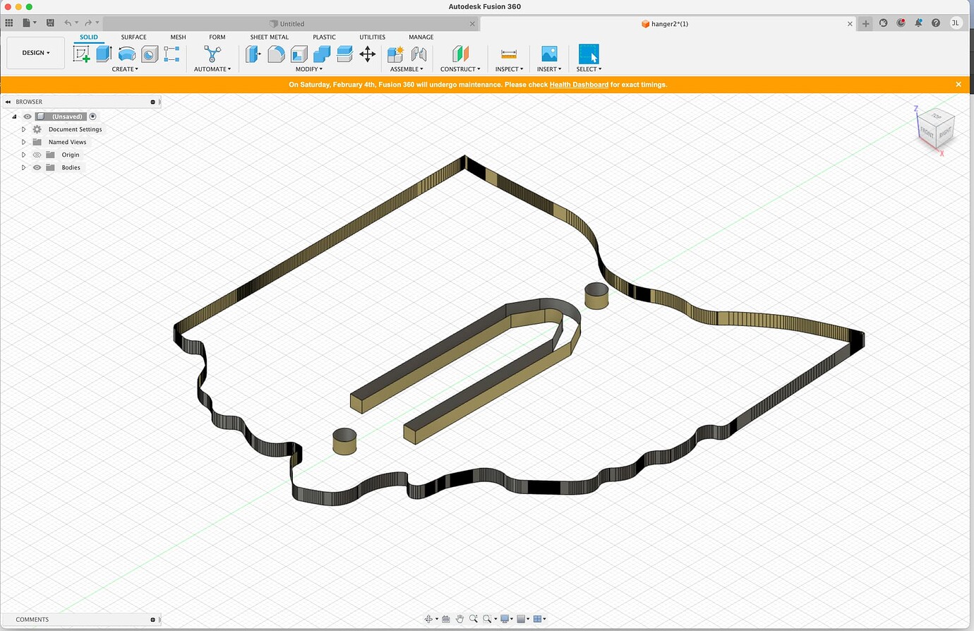 .STL file import is hollow? (Solved) - Fusion 360 - CAD - Langmuir ...