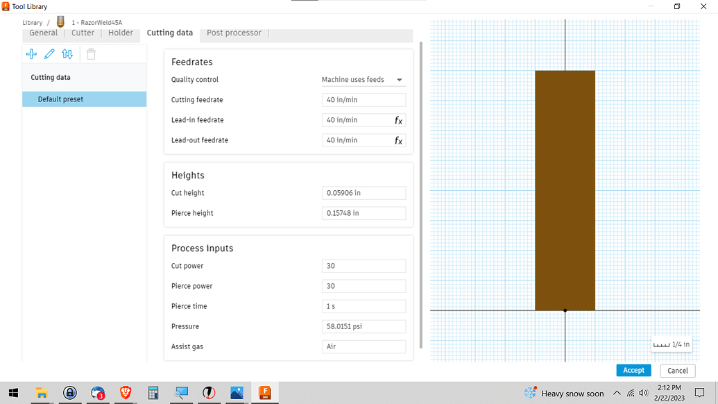 Fusion 360 RazorWeld45 Tool Library - Langmuir Systems Forum