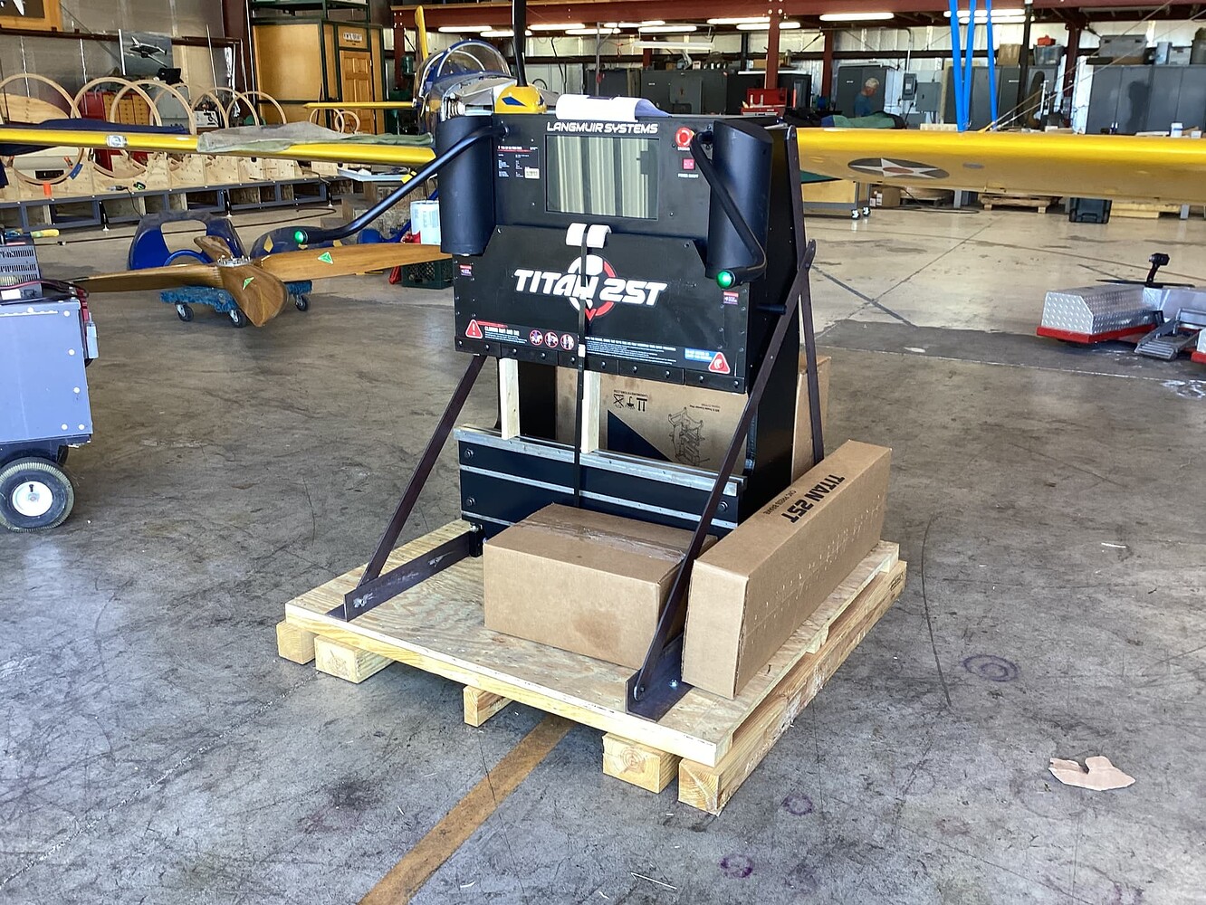 Titan delivery information - Titan 25T CNC Press Brake - Langmuir ...