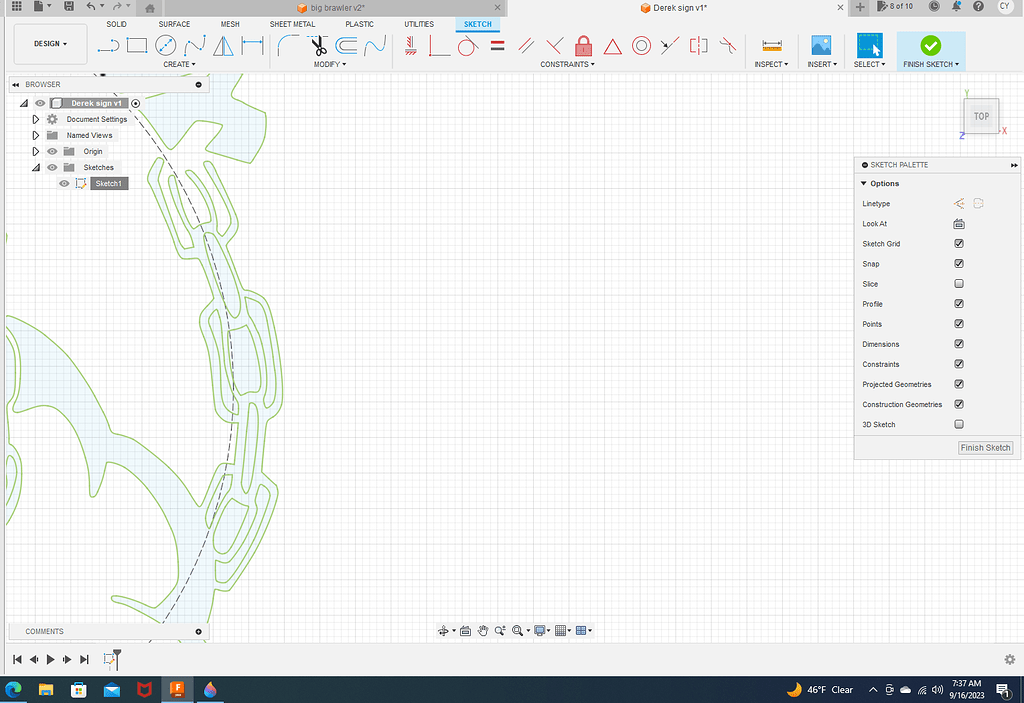 Unable to move/copy segments - Fusion 360 - CAD - Langmuir Systems Forum