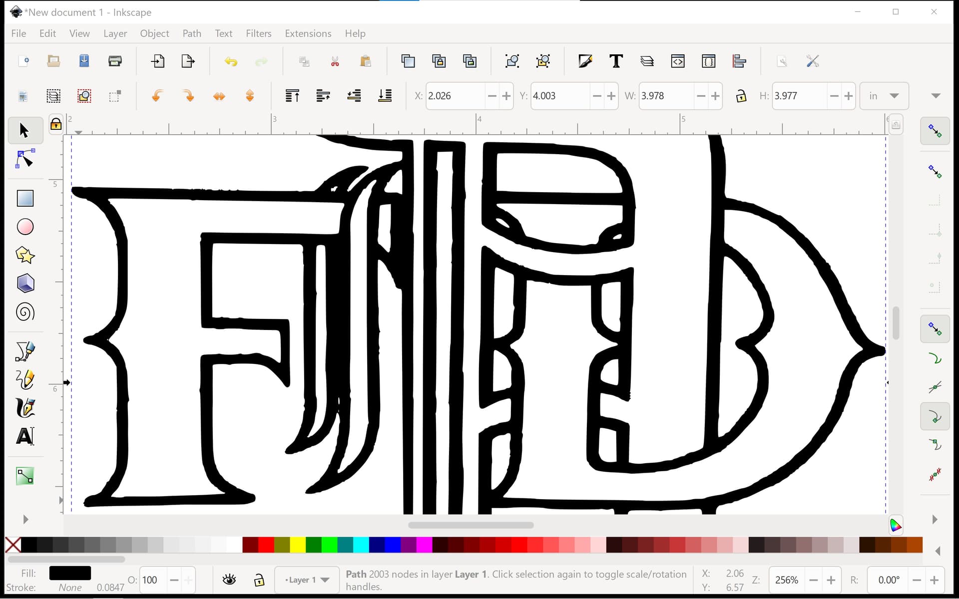 Inkscape trace bitmap? SOLVED - Software - Langmuir Systems Forum
