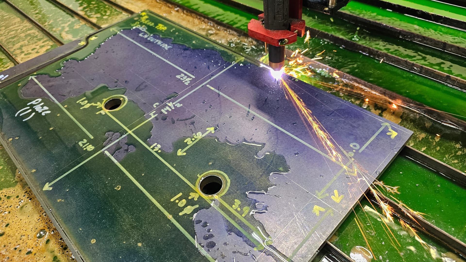 More 1/2" plates cut on XR - CrossFire ® XR - Langmuir Systems Forum