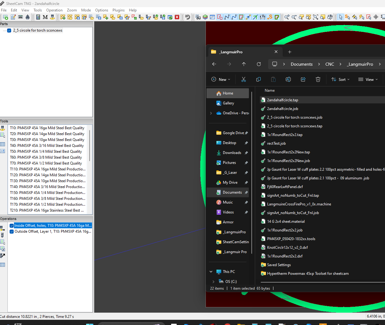 Problem with post processor in sheet cam (Solved - corrupted support.zip file) - SheetCAM ...