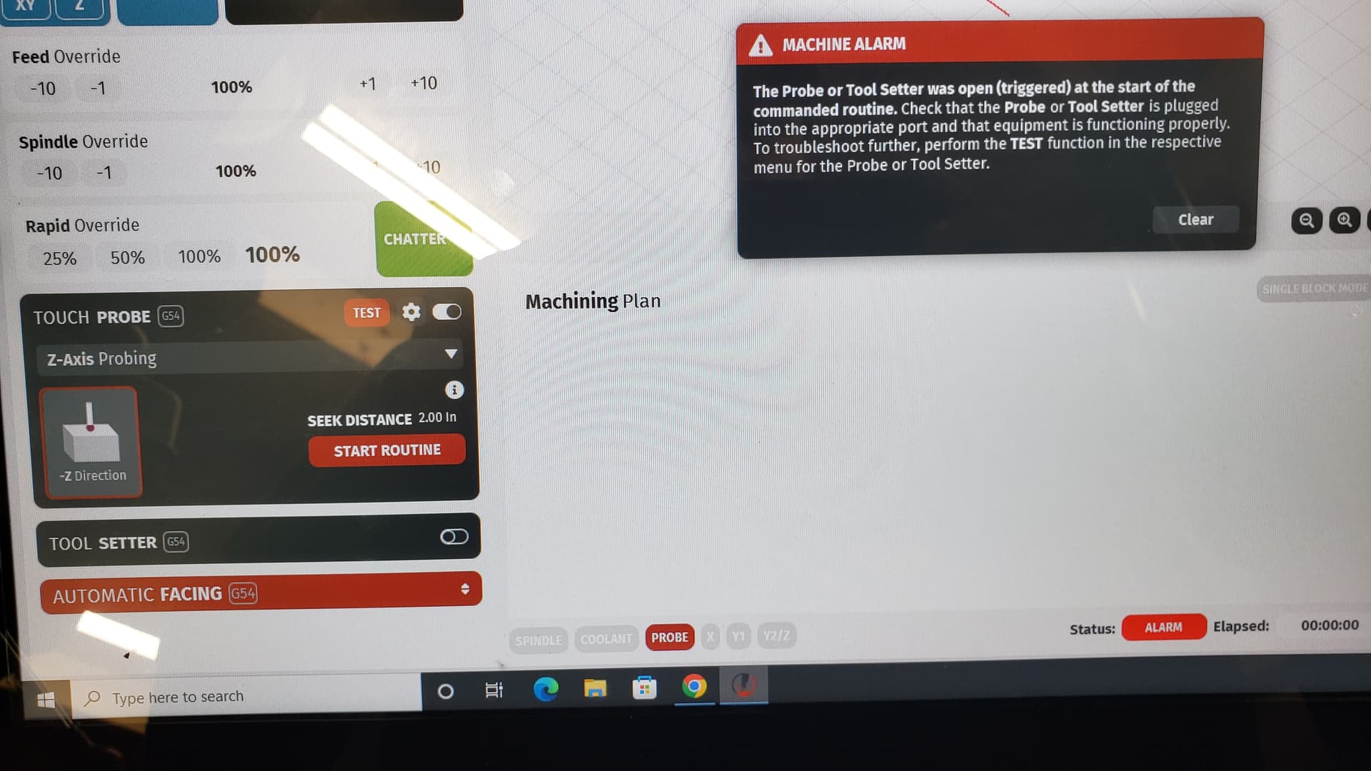 Touch Probe Issues - CutControl Showing Probe Active - MR-1 - Langmuir Systems Forum