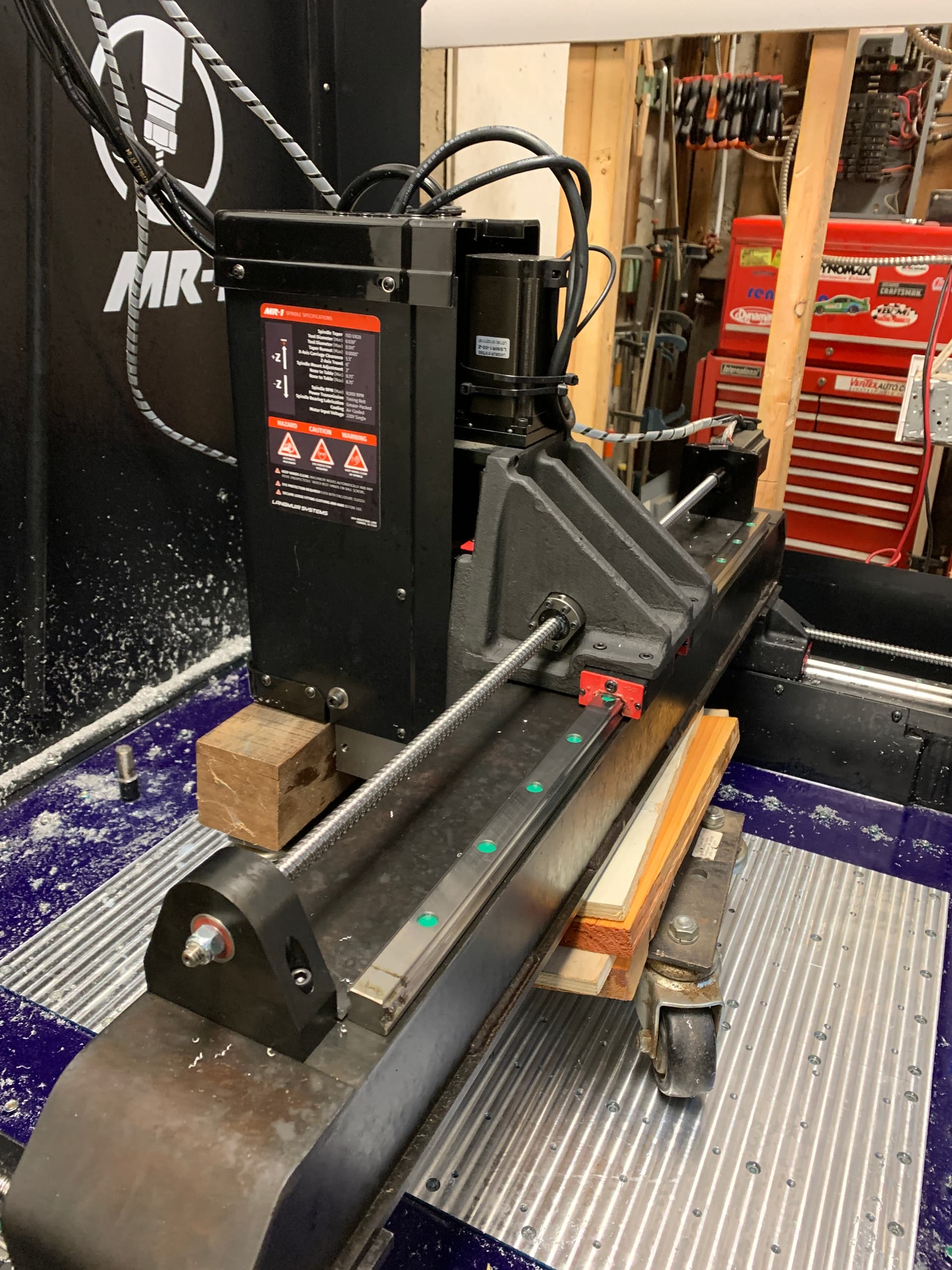 Extending the base plate and adding additional anchor points - MR-1 ...