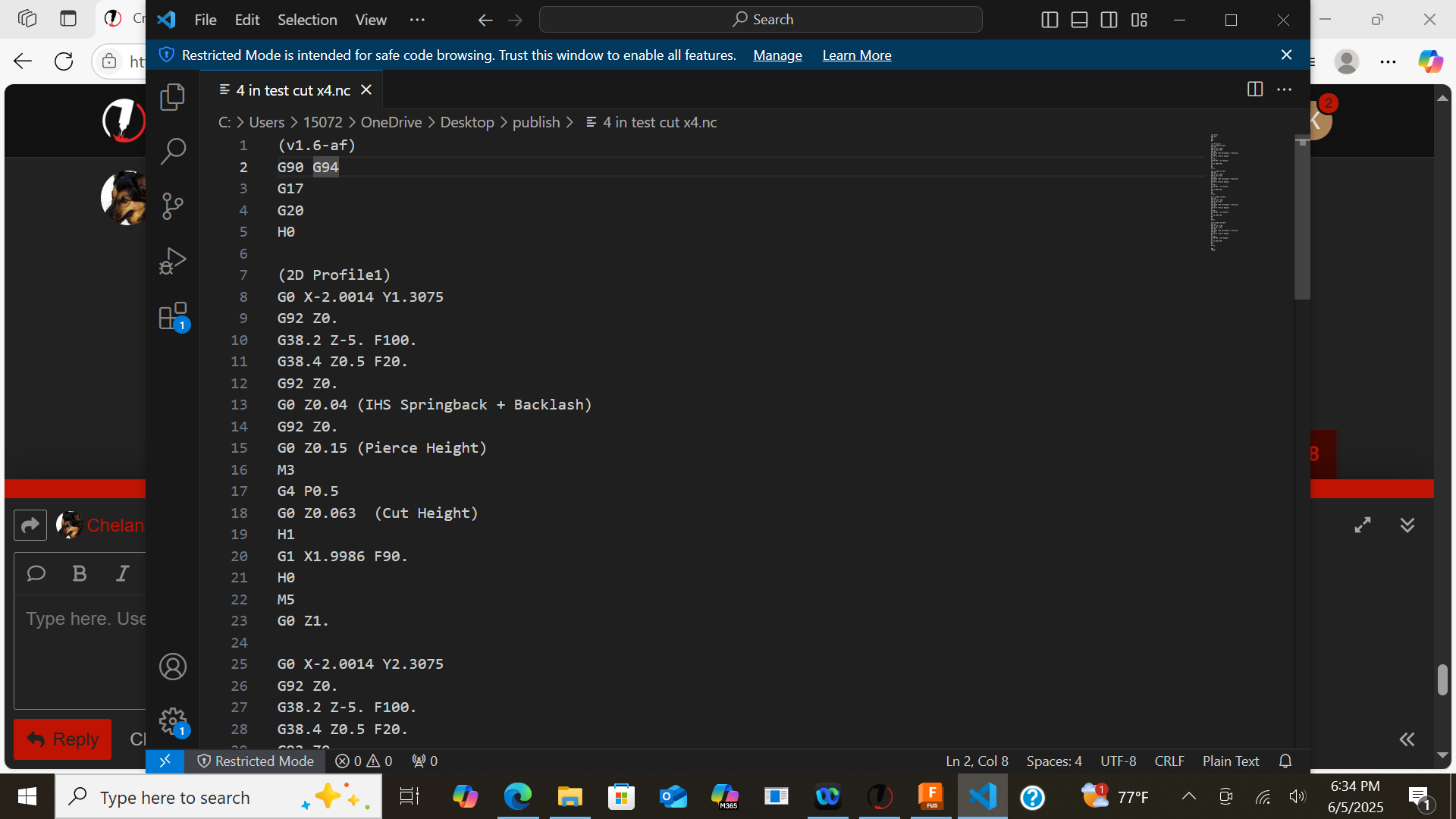 Critique My Cut! - CrossFire ® PRO - Langmuir Systems Forum