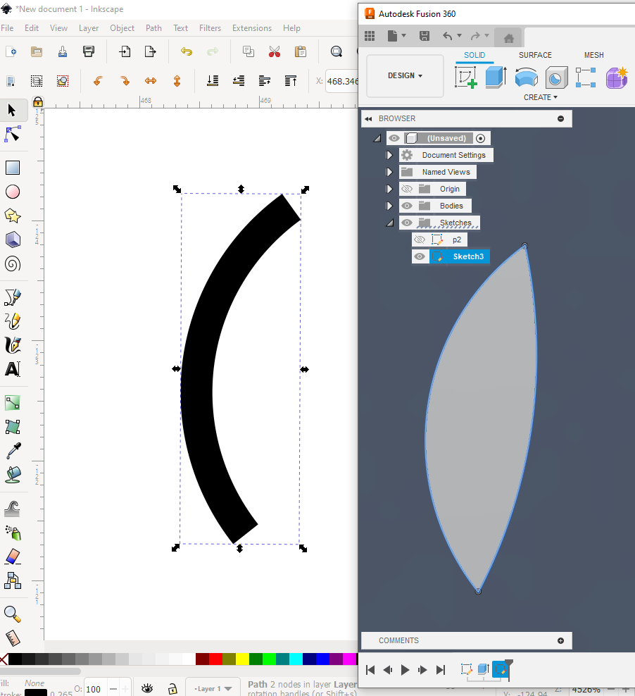 How To Draw Moon In Inkscape
