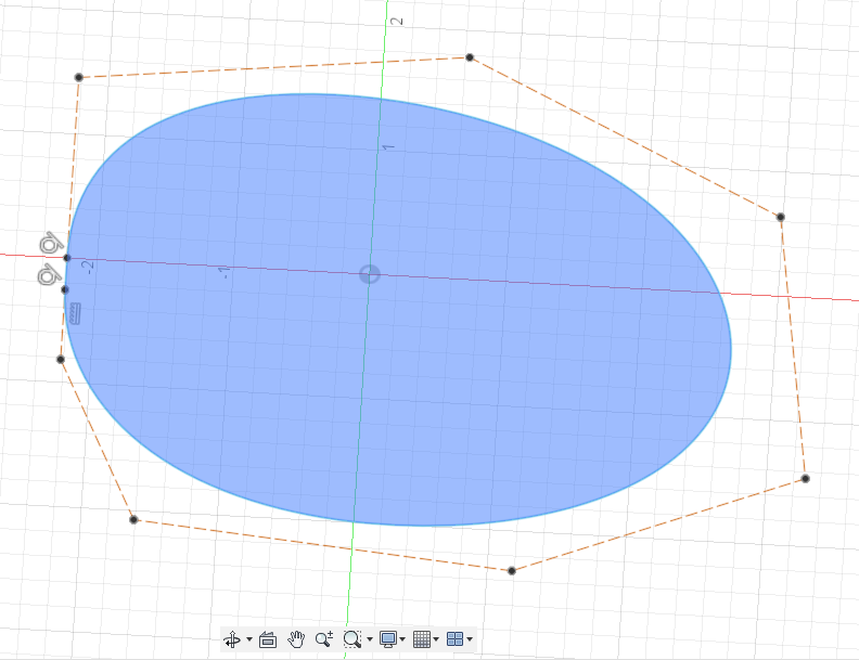 how to draw an oval on sketchup